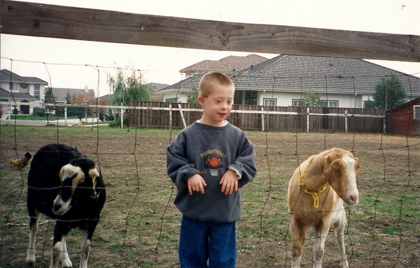 Blog #3~DS-ASD, Getting Your Goat – Down Syndrome with a Slice of Autism