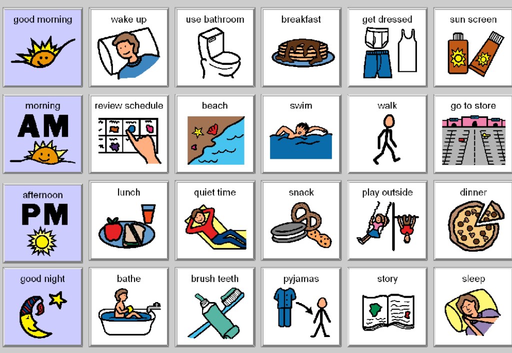 Blog #164~Why Use a Visual Schedule? – Down Syndrome with a Slice of Autism